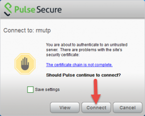 วิธีตั้งค่าใช้งานโปรแกรม Pulse secure สำหรับลงชื่อเข้าใช้งาน(login ...