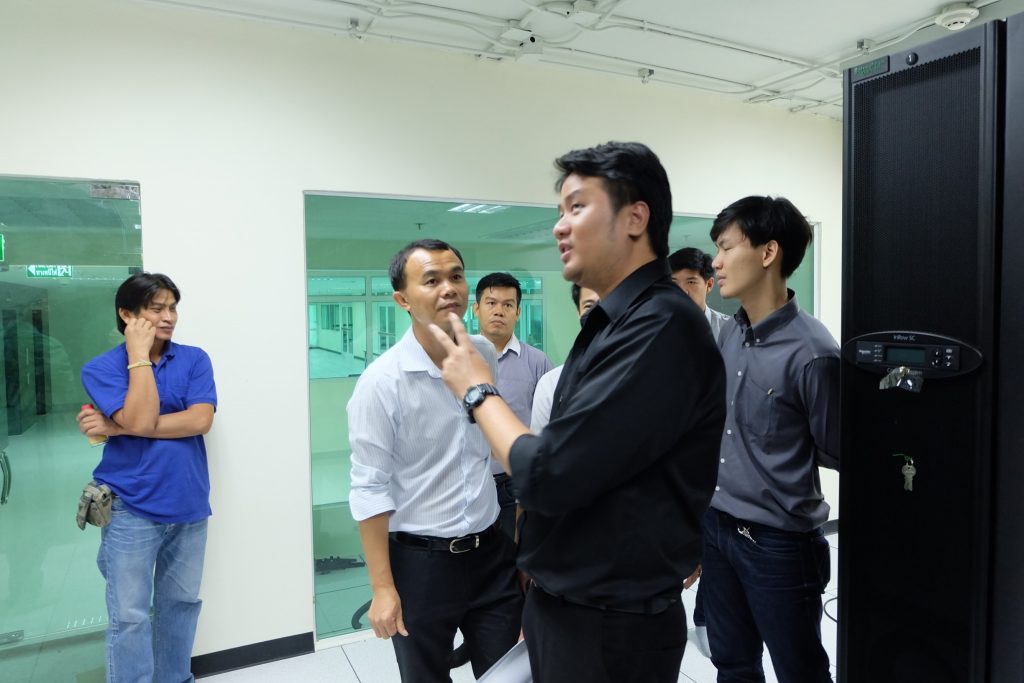 ทดสอบระบบดับเพลิงห้อง Data Center – Network Operation Center
